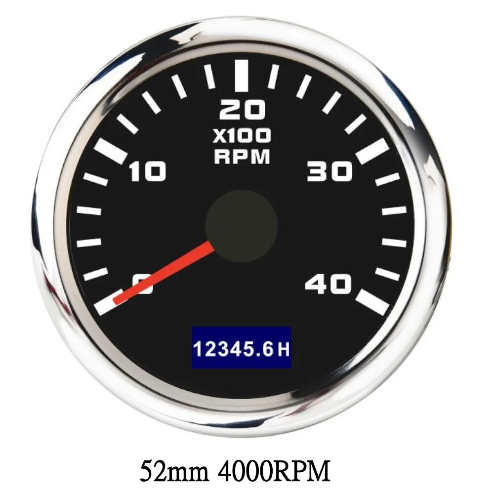 Тахометр 52 мм, 4000 RPM, BS, подсветка