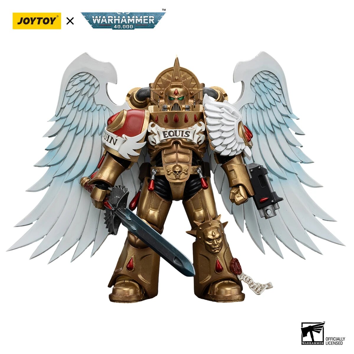 JOYTOY Warhammer 40k фигурки Blood Angels Sanguinary Guard 1/18 Encarmine Sword2
