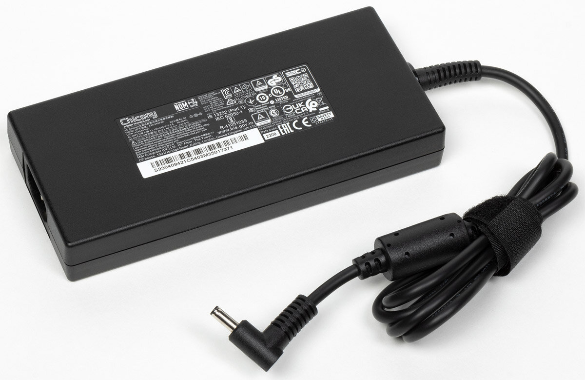 Блок питания/зарядное устройство для ноутбука MSI 20V 12A 240W 4.5x3.0mm (A20-240P2A), без сетевого кабеля, HC/ORG