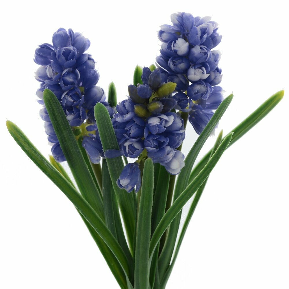Цветы искусственные "Букет Гиацинтов", L10 W9 H27 см