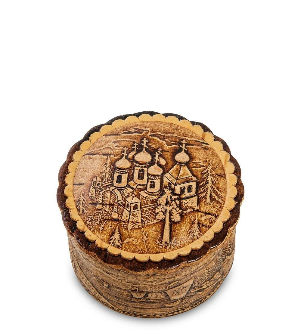 Шкатулка Купола мал. (береста) A2134376 Народные промыслы, Береста
