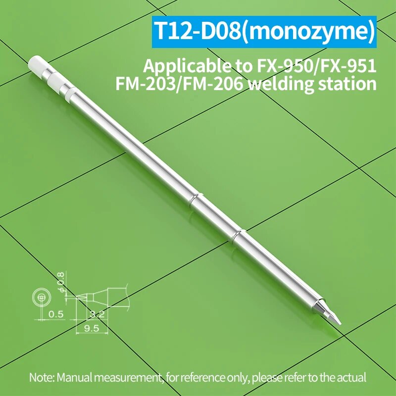 Паяльные жала серии T12 T12-D4 K KU KF D32 D52 D24 D16 D12 ILS Высококачественные сменные паяльные жала HAKKO T12
