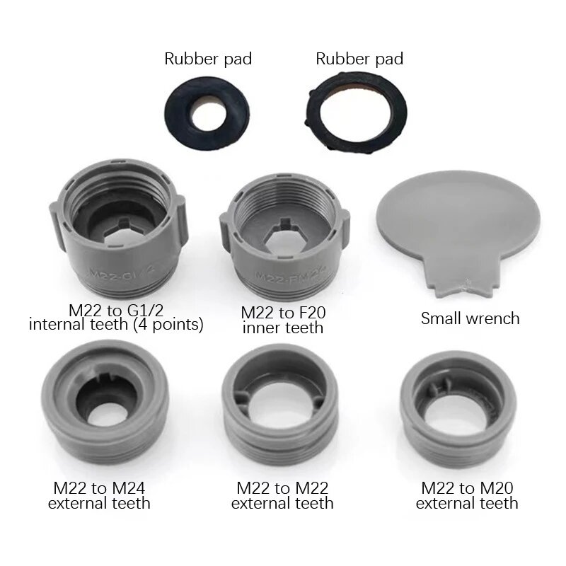 Переходник для крана из АБС-пластика, преобразователь для соединения, насадка для ремонта, барботер для ванной комнаты, кухни, аксессуары для водоочистителя