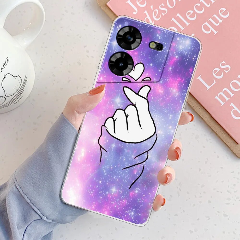 Для Tecno Pova 5 чехол Чехол для Tecno Pova Neo 3 Мягкий Силиконовый ТПУ TM2059, For Tecno Pova 3