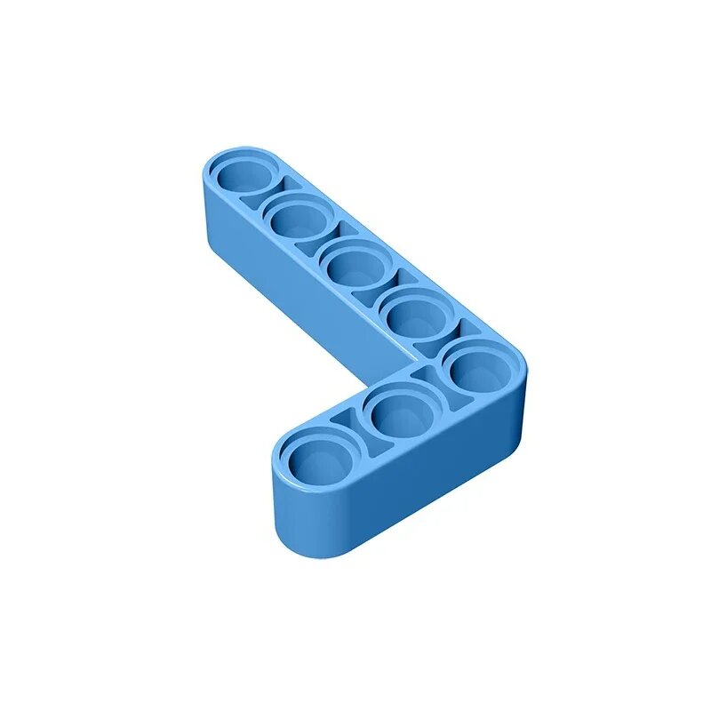 Gobricks Liftarm Modified Bent L-Shape 3x5, Синий