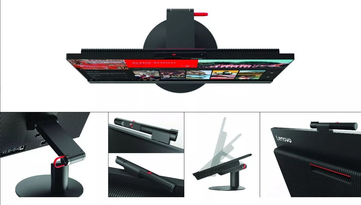 Моноблок Lenovo M920z Core i7-8700 3.2ГГц (6 ядер), Память 16 ГБ, Диск 1024ГБ SSD ,Экран 23,8" (Сенсорный)