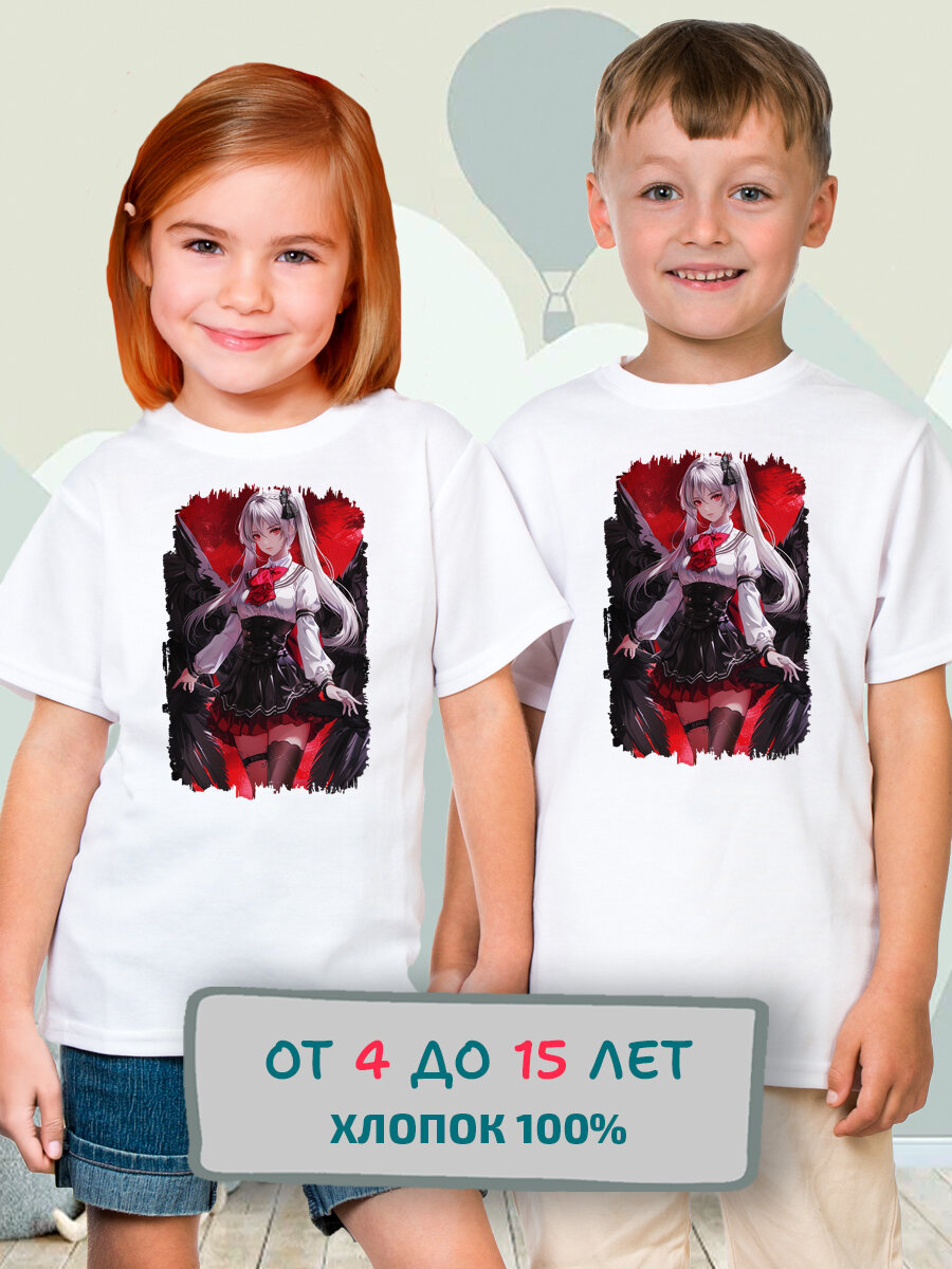 Футболка с аниме девушкой