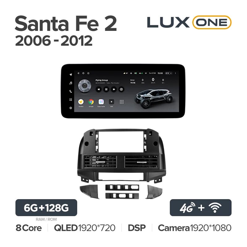 TEYES LUX ONE For Hyundai Santa Fe 2 2006 - 2012 Car Radio Multimedia Video Player Navigation GPS Android No 2din 2 din DVD