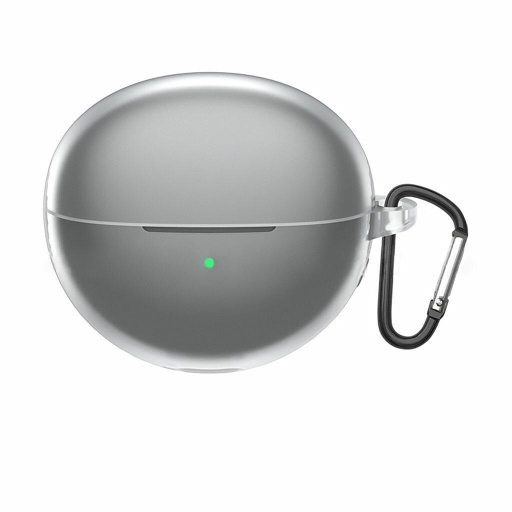 Чехол для Bluetooth наушников Huawei FreeClip - полупрозрачный