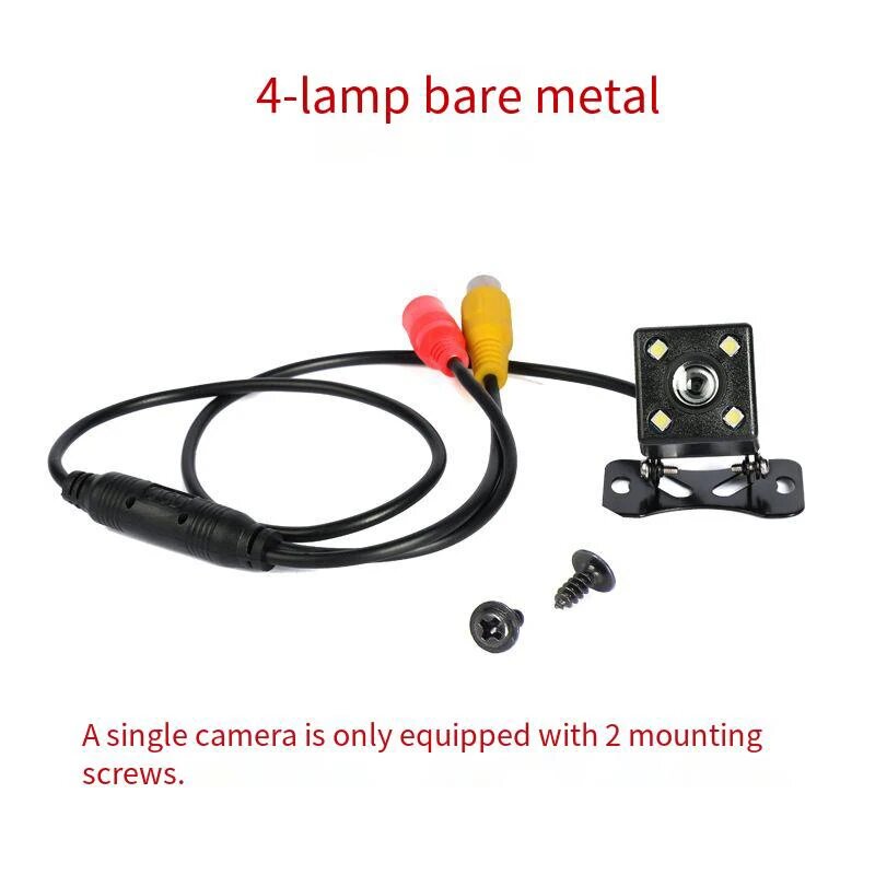 Автомобильная камера заднего вида IP68 Водонепроницаемая камера заднего вида CCD4 4LED