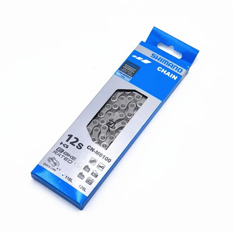 Цепь Shimano 12 скоростей CN-M6100/M7100/M8100/M9100 CN-M8100 116L