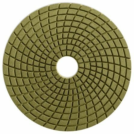 Диск полировальный эластичный ALMAZ Wet 125 мм (с водяным охлаждением) зерно 3000