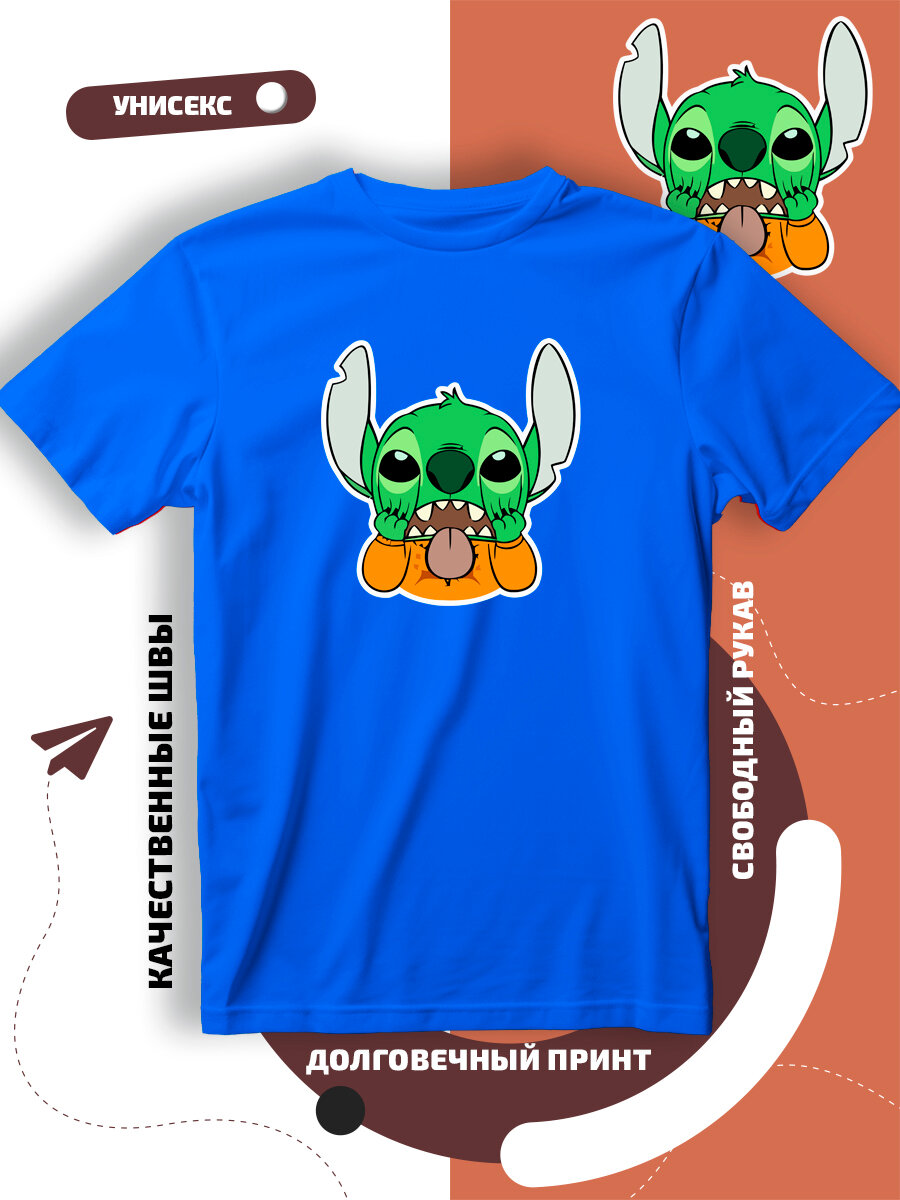 Футболка с Лилу и Стич