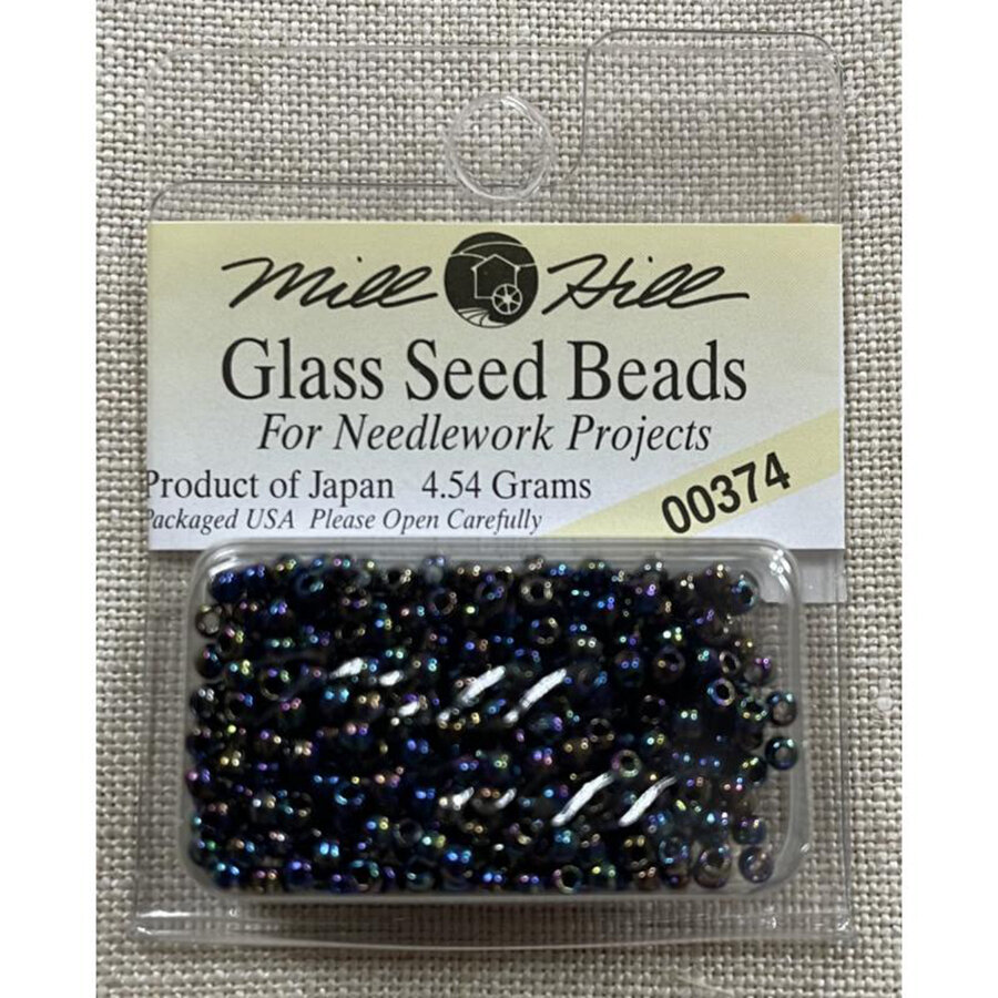 Стеклянный бисер Mill Hill Glass Seed Beads 4.54 г, цвет: 00374