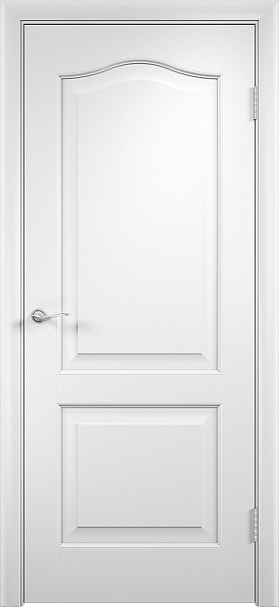 Межкомнатная Дверь Verda Классика Белая Глухая 2000х700мм (Полотно 1шт) / Верда.