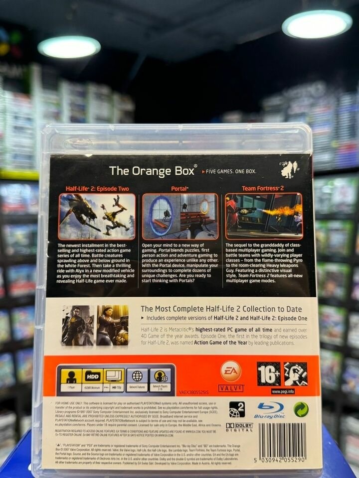 Игра The Orange Box PS3 (Box) — фото 1