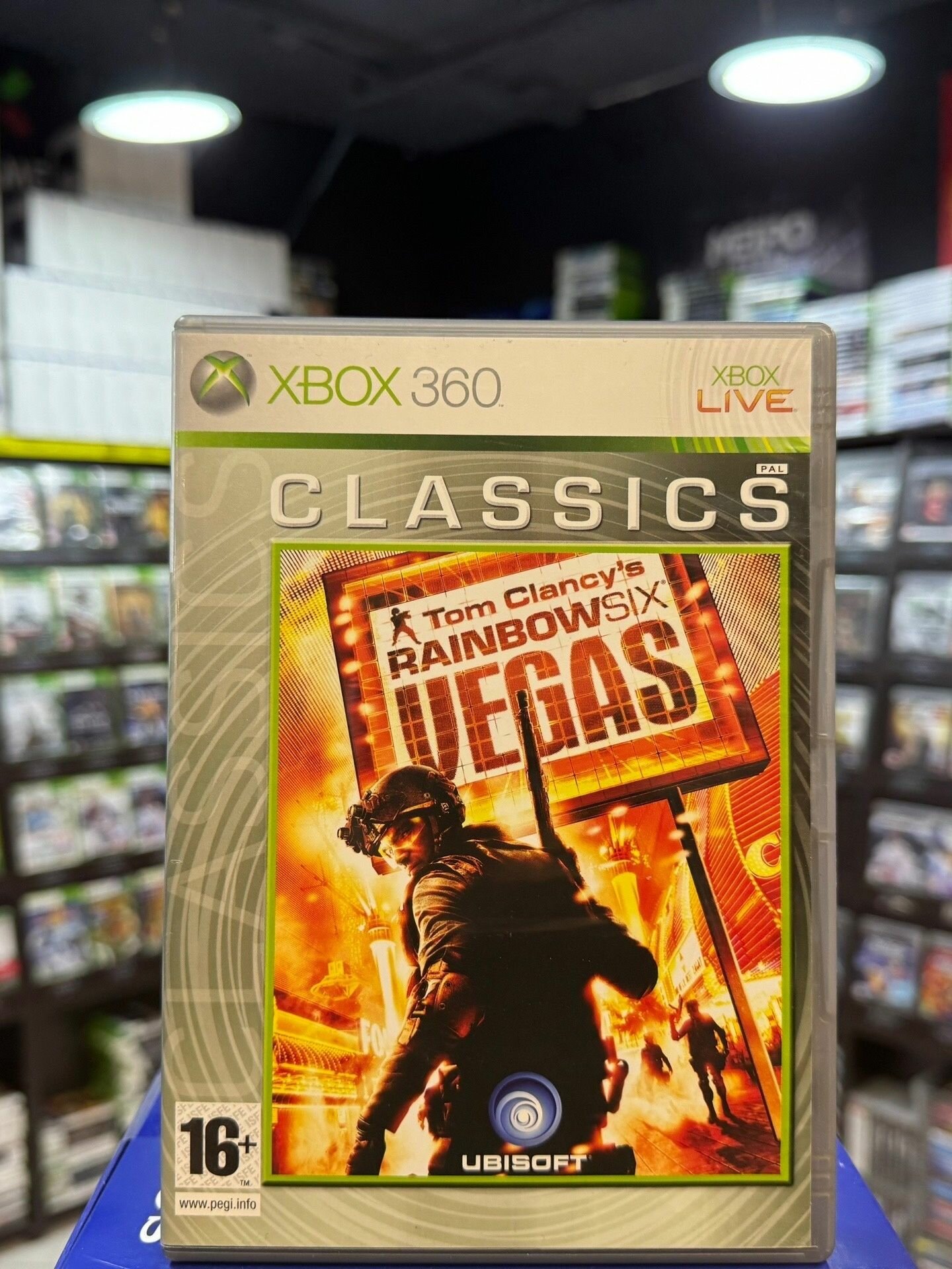 Игра Tom Clancys Rainbow Six: Vegas (Xbox 360) (Box)