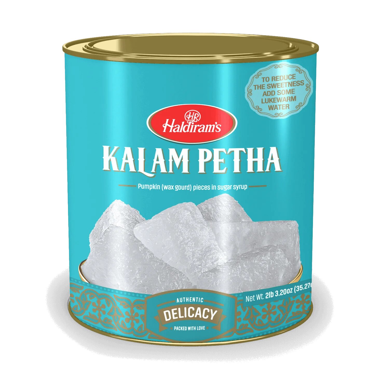 Кусочки тыквы в сахарном сиропе Калам Петха Kalam Petha Haldiram’s 1 кг.