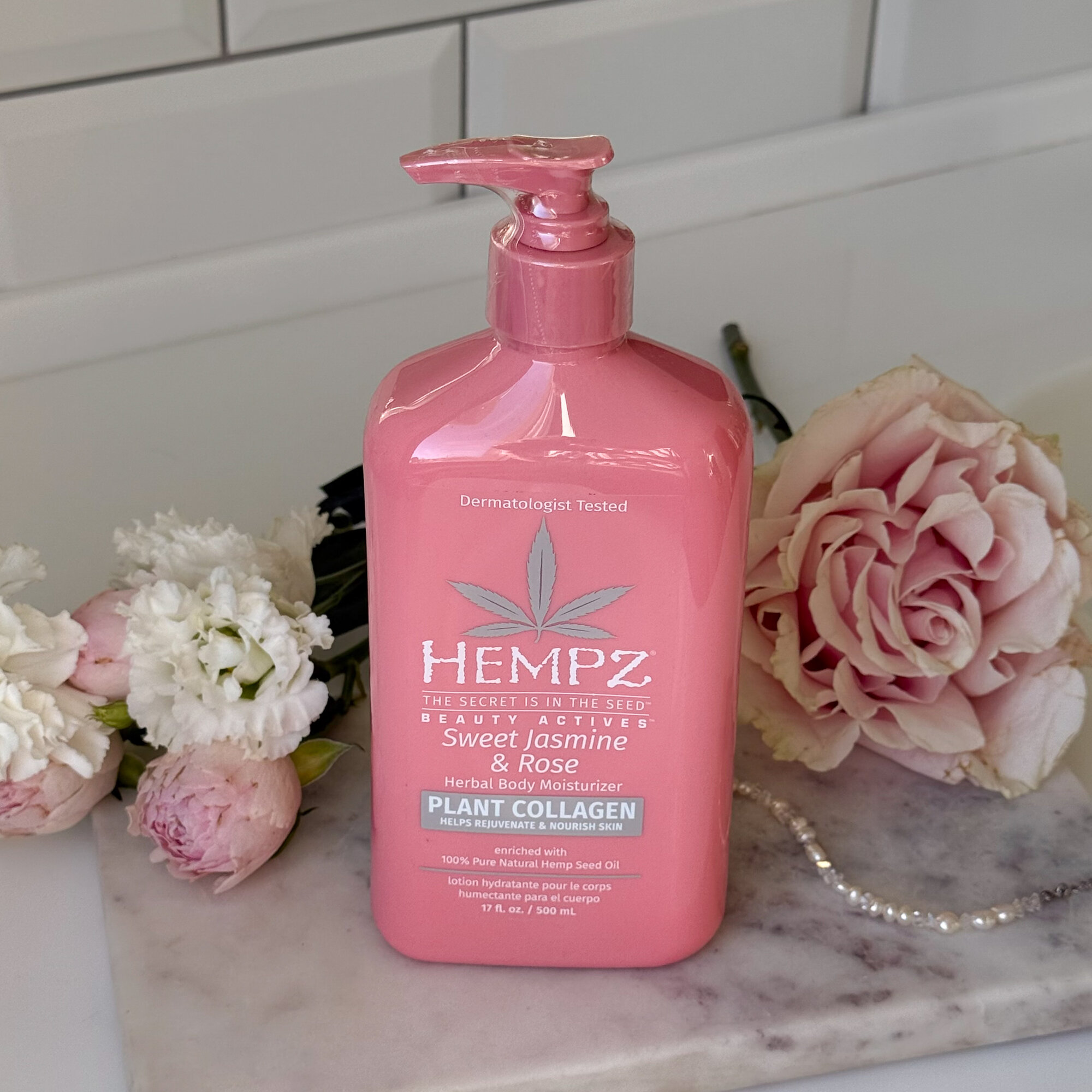 Молочко для тела Увлажняющее Hempz Сладкий жасмин и Роза / sweet Jasmine & Rose 500ml