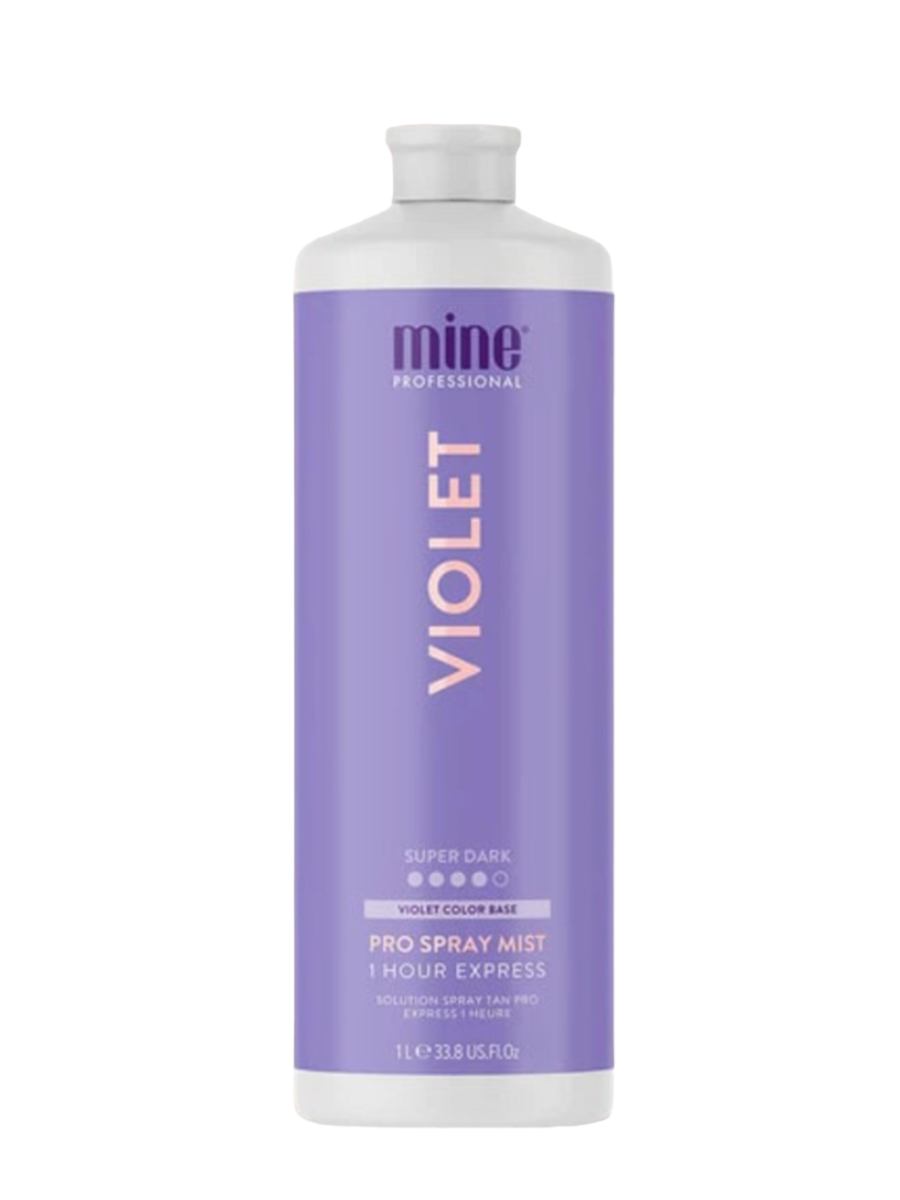 Лосьон для моментального загара MineTan Violet Pro Spray Mist 14% DHA 1000 мл