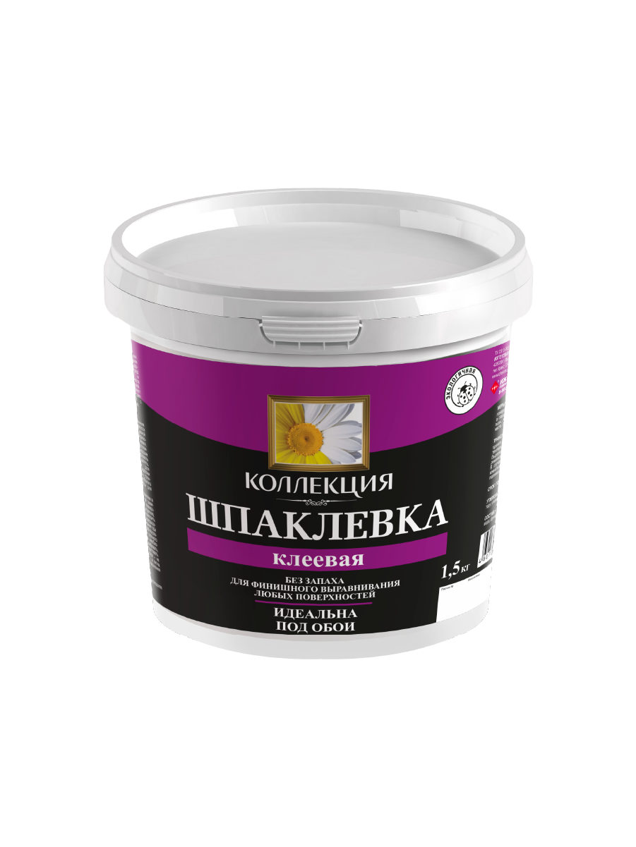 Шпаклевка клеевая Коллекция - 1,5 кг.