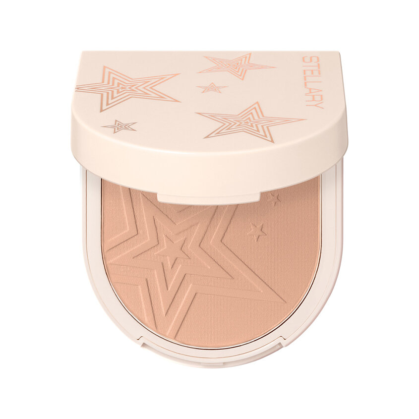 Пудра для лица STELLARY COMPACT SATIN POWDER компактная сатиновая тон 04 Песочно-бежевый