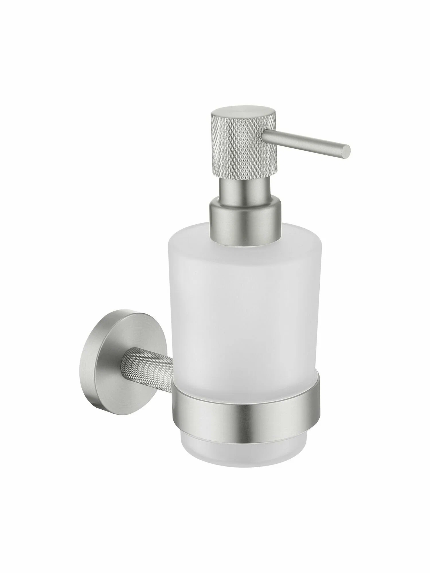 Настенный дозатор для жидкого мыла 300 мл KERN 9526 сатин, латунь