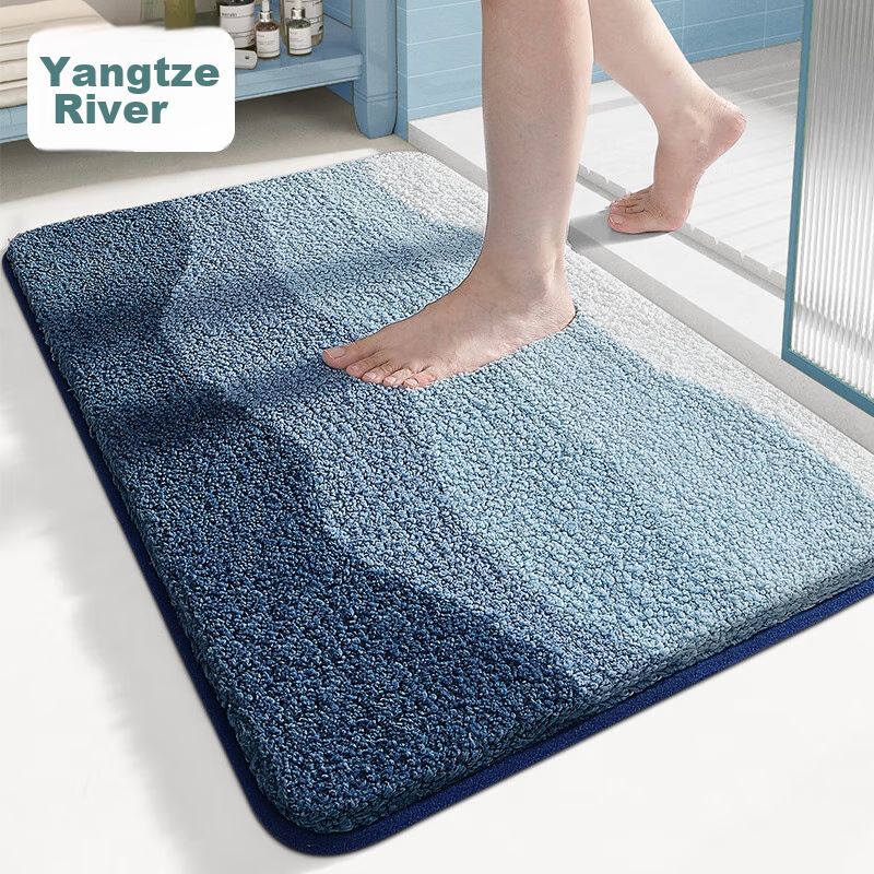 Dajiang Bathroom Mat, Entrance Doormat, Absorbent Floor Mat, Non-Slip Mat for Bathroom, 50x80cm