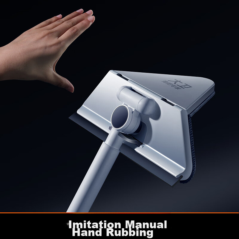 DAVID Triangular Mop, Triangular Window Cleaner, Glass Cleaner, Tile Cleaner, Stain Remover, Ceiling Cleaner, Household P2