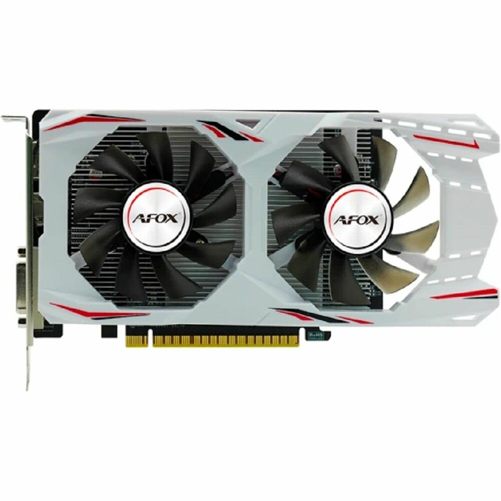 Видеокарта AFOX GeForce GTX1050Ti 4GB GAMING GDDR5, PCI-E x16 3.0, 128bit/1291-1392Mhz, DP, HDMI, DVI