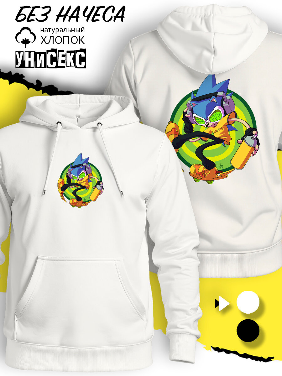 Худи Толстовка свитшот Соник Sonic