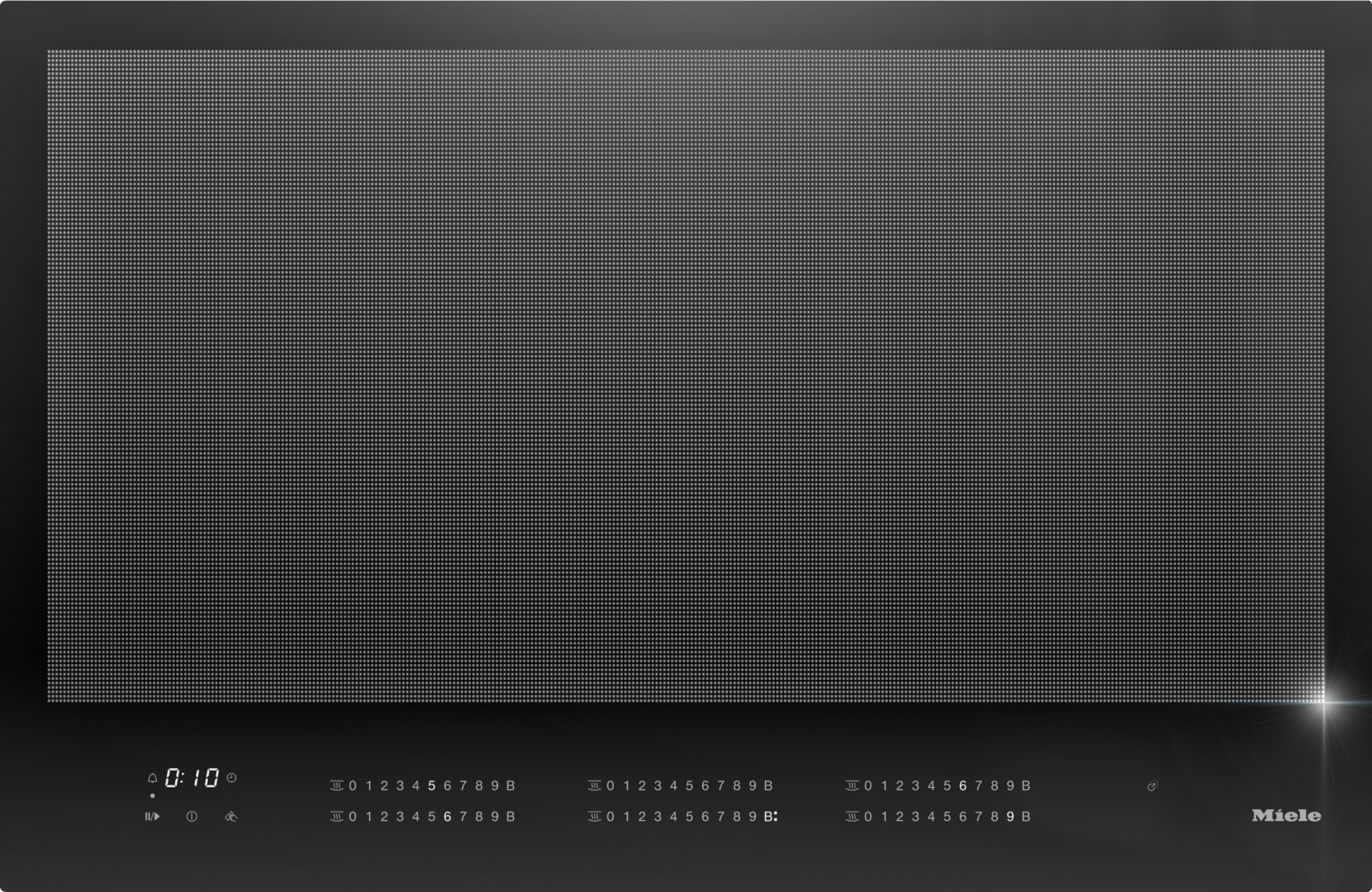 Индукционная варочная панель Miele KM 7878-1 FL Diamond, черный