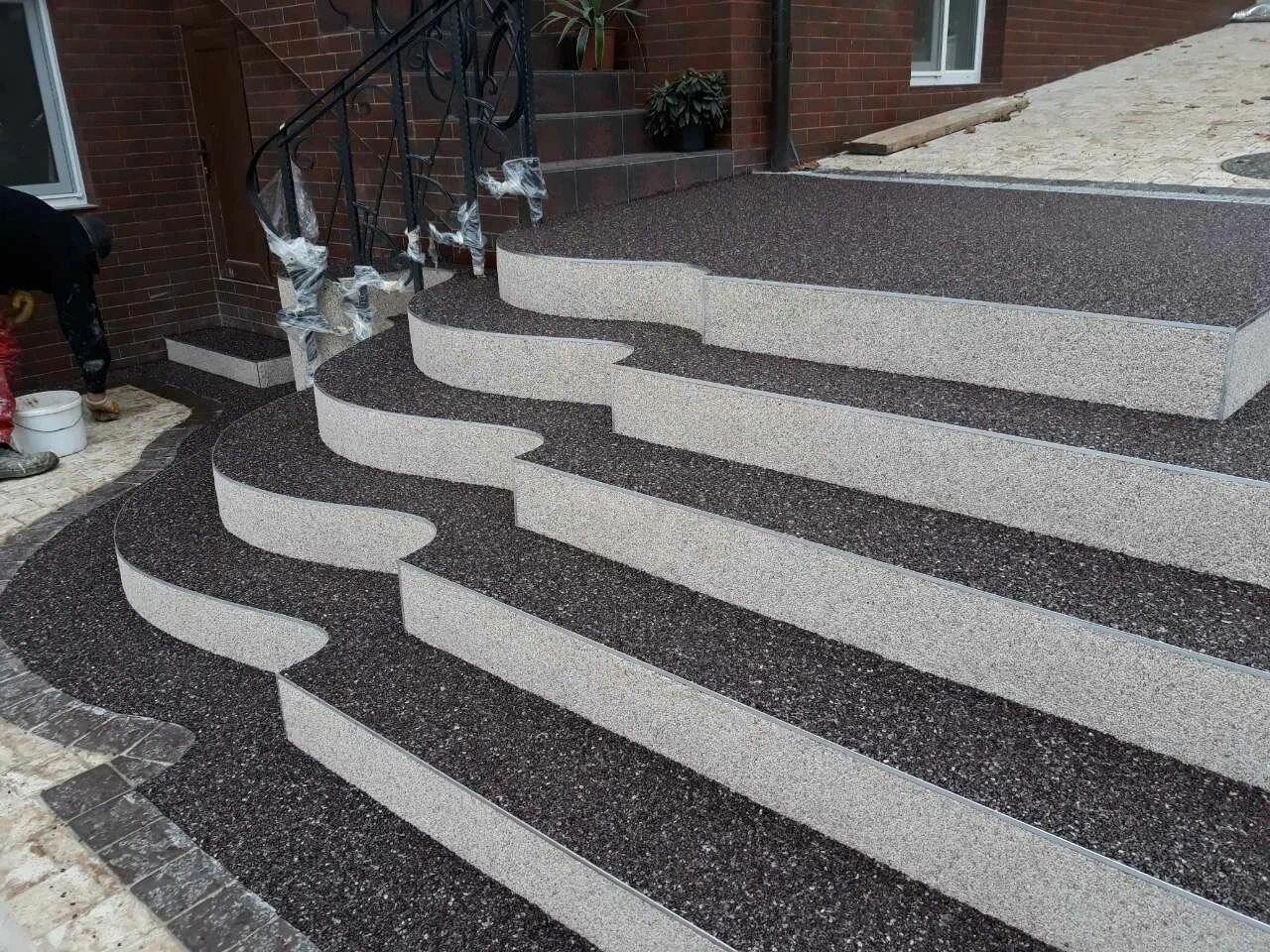 Каменный ковер Вертикального нанесения. супер белый мрамор . Комплект для самостоятельной укладки 12 кг