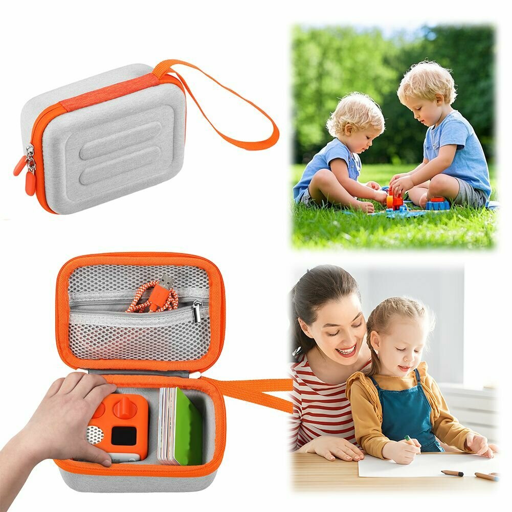 Yoto Mini 2024 детский плеер с сетчатым чехлом антистатик