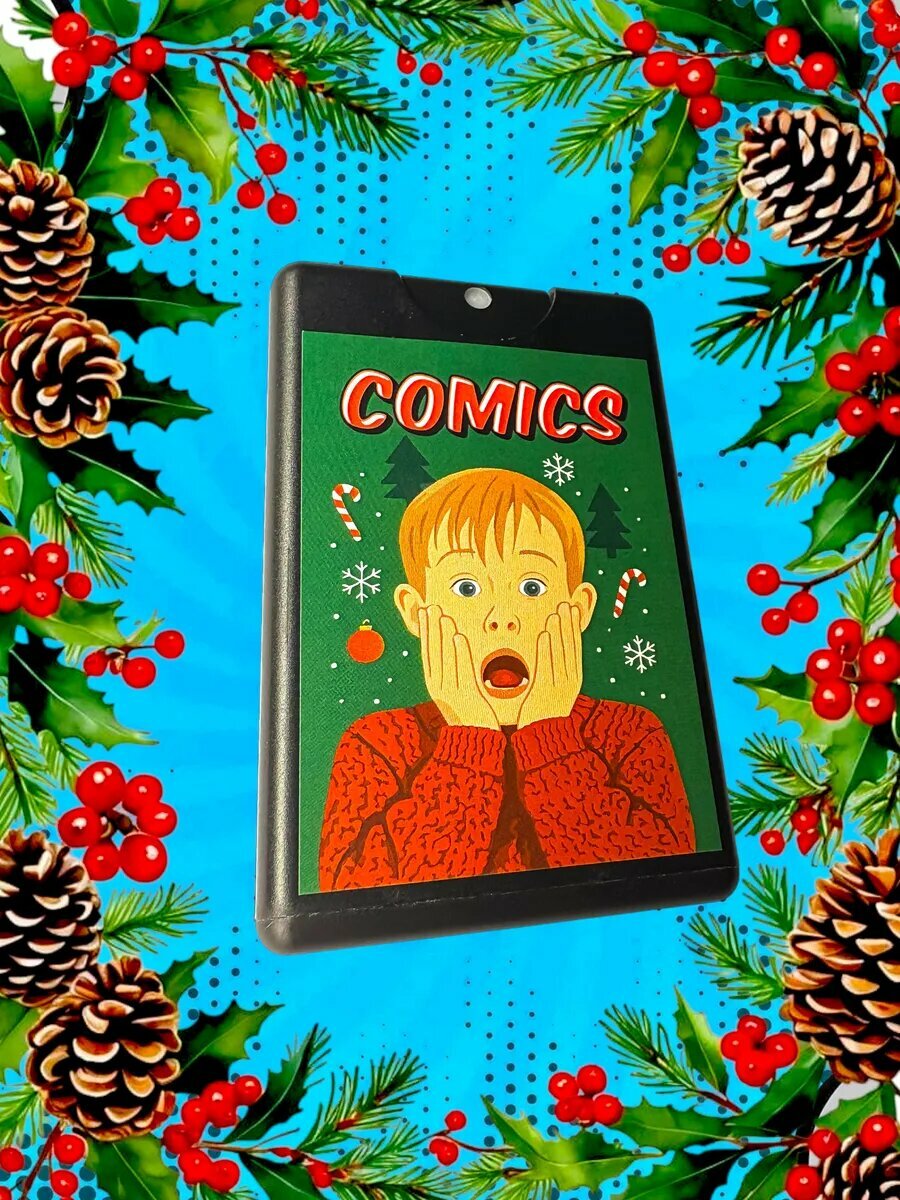 Санитайзер для рук спрей карманный новый год