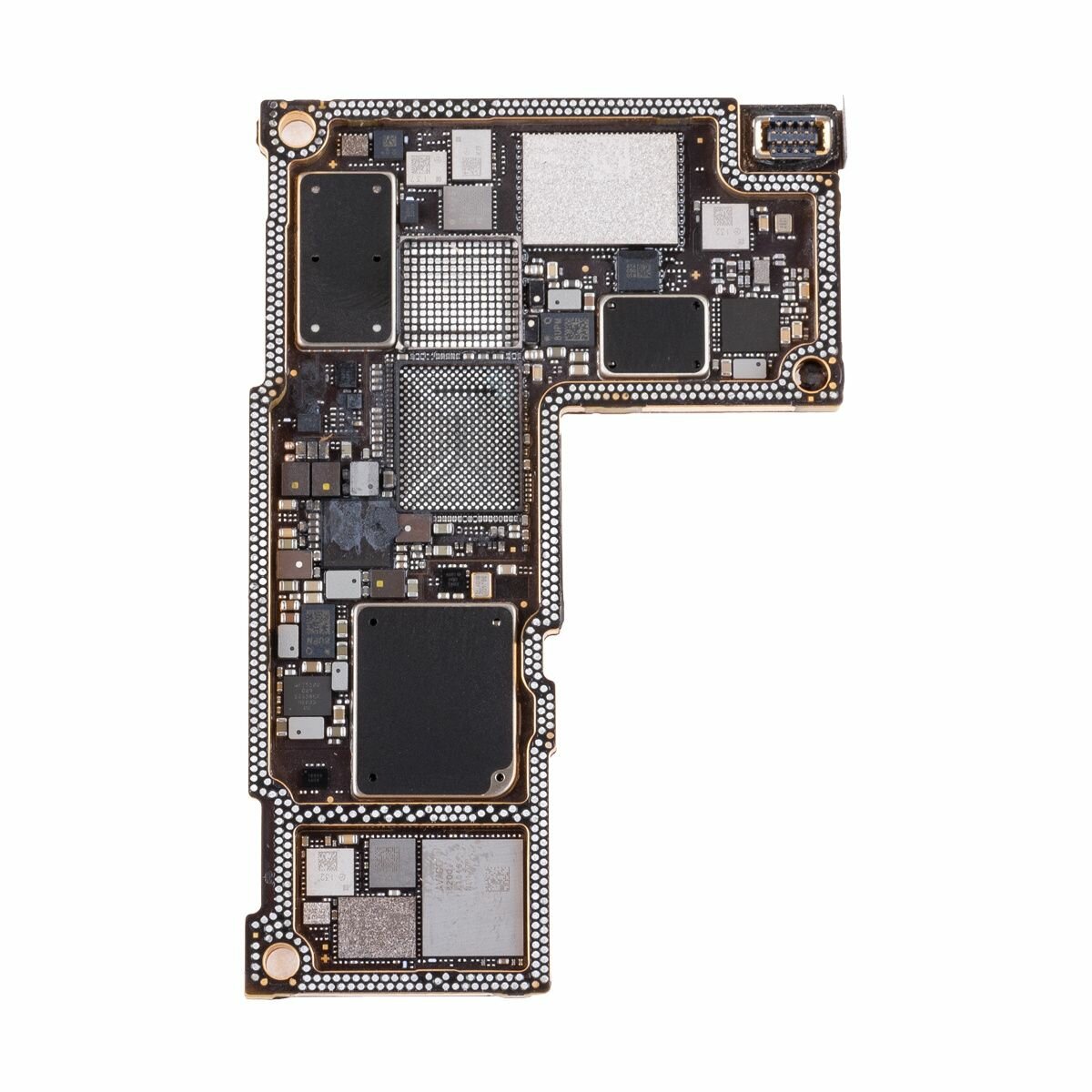 Материнская плата для iPhone 12 Pro Max E-Sim без микросхем (Нижняя часть)