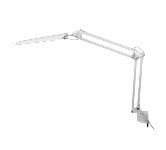 Настольный светильник Uniel на струбцине /LED/500Lm/4500K/Dimmer/TLD-524 White/8W/ 10610