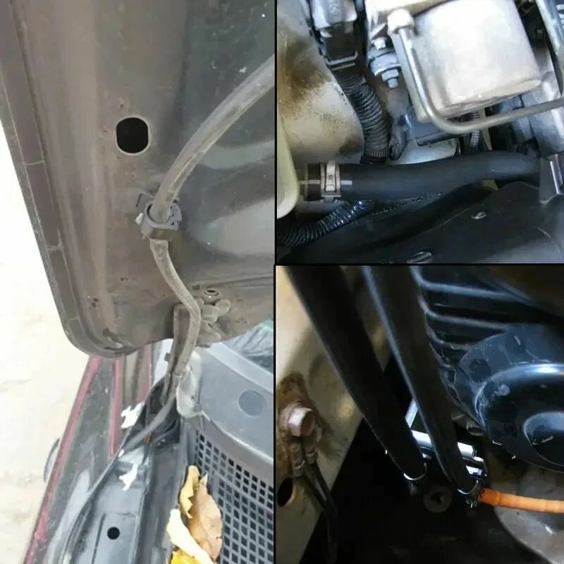 Болты, гайки, хомуты, стяжки, 30 шт.