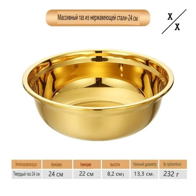 Таз для варки варенья "Миска для варенья", Нержавеющая сталь, 5 л