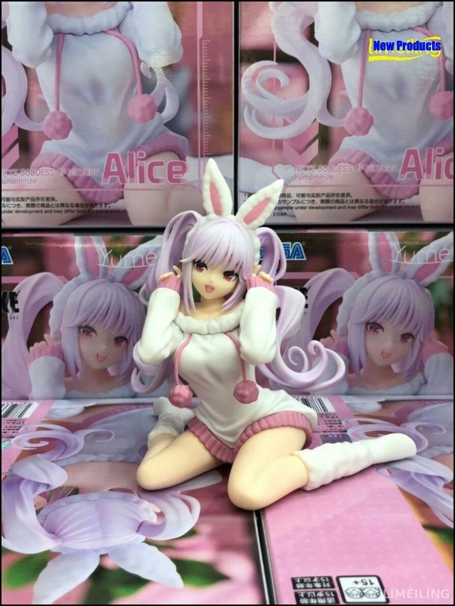 Эксклюзивная коллекционная фигура Alice Hyper x Body Wonderland Bunny 13.5 см вдохновлена аниме Goddess of Victory Nikke