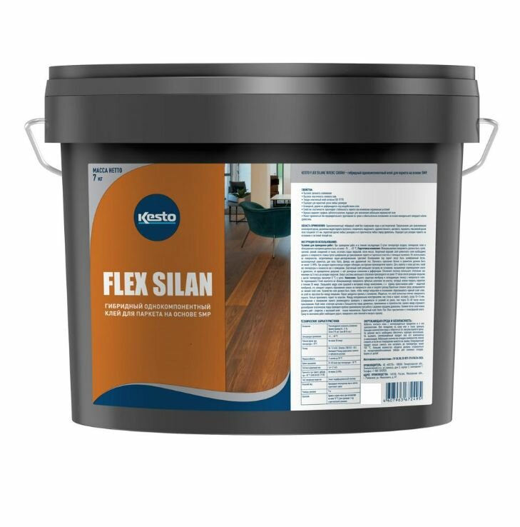 Клей для паркета силановый FLEX SILAN SMP 7 кг