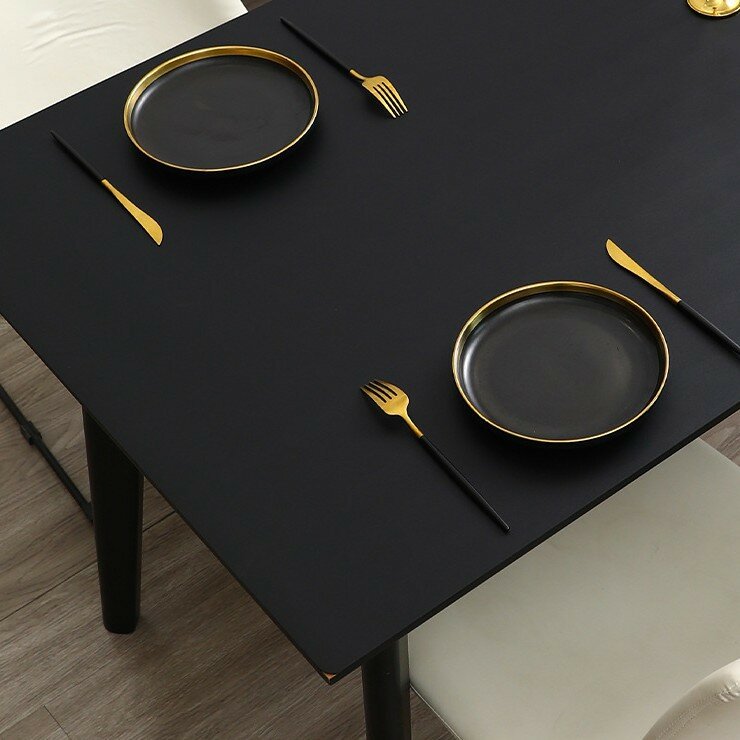 Кожаный коврик для обеденного стола, маслостойкий, водонепроницаемый, термостойкий, не требующий стирки, защитник столешницы для кофейного стола, прямоугольный коврик