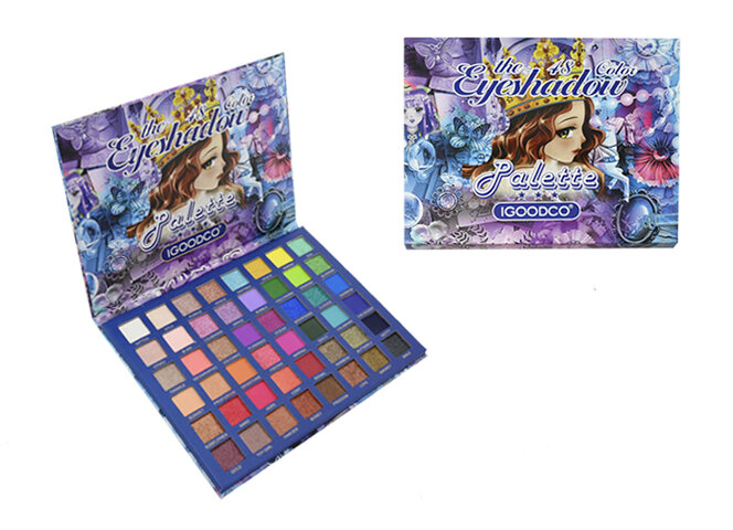 Палетка теней "Царевна", 48 оттенков