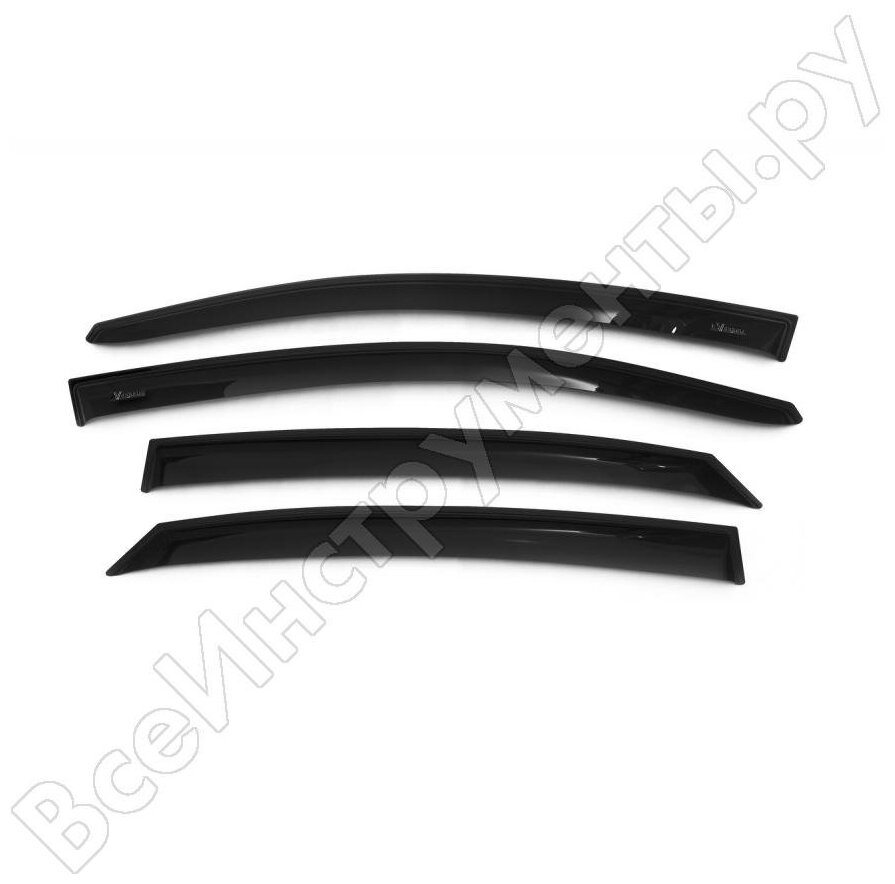 Дефлекторы окон Vinguru Hyundai Solaris II Sd 2017-, материал ПК AFV87817