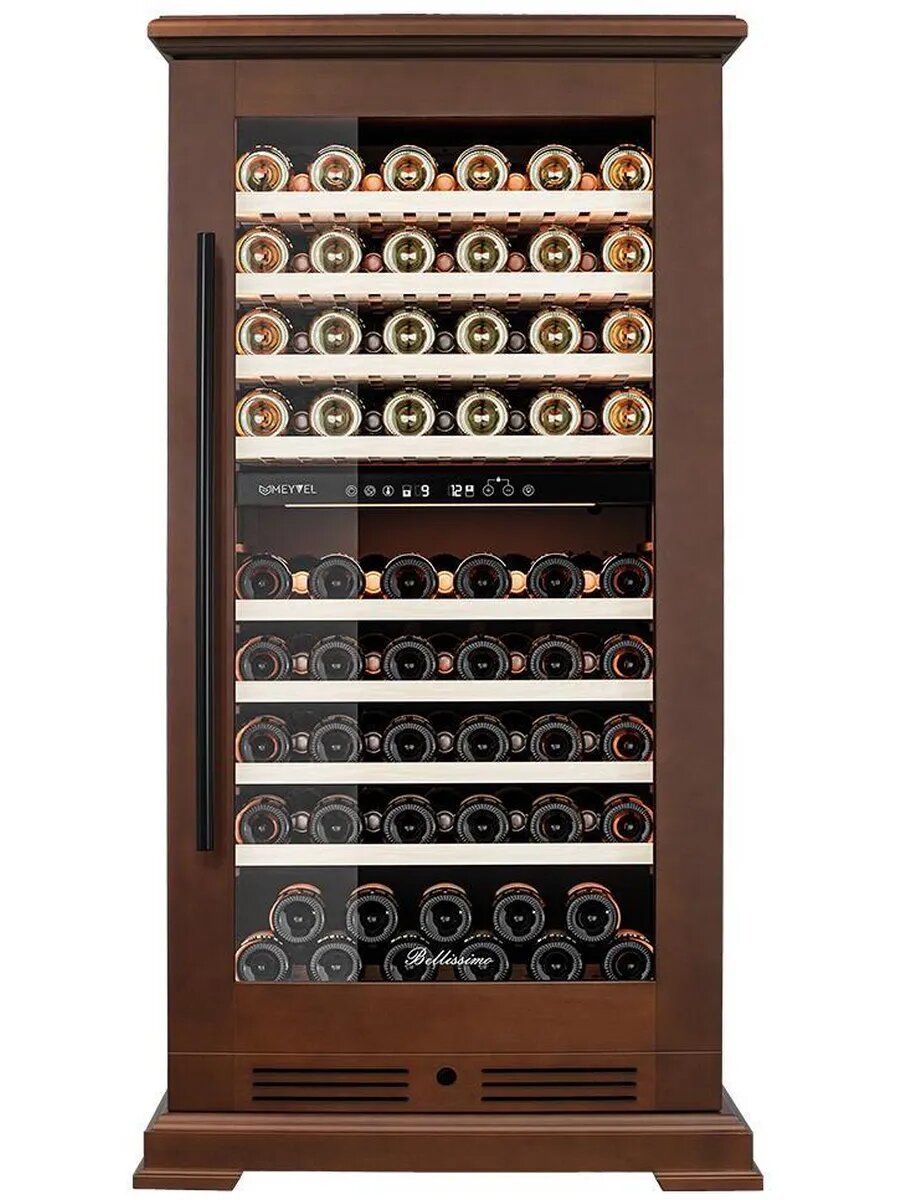 Винный шкаф Meyvel MV99PRO-KBT2 Итальянский орех