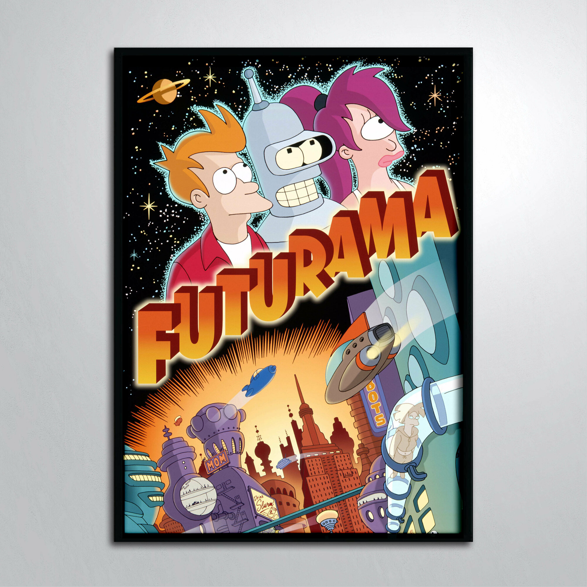 Постер в раме/Футурама Оригинал Futurama