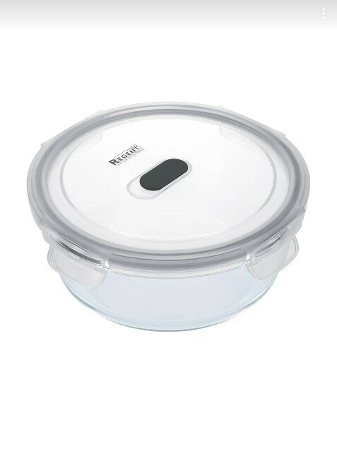 Контейнер стекл. герметич. кругл. 93-DE-CA-21-1300 1,3л Linea Desco REGENT
