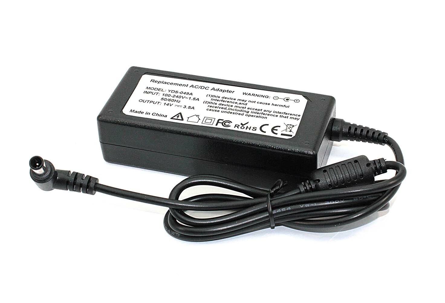 Блок питания (сетевой адаптер) для ноутбуков Samsung 14V 3.5A 6.5x4.4. OEM