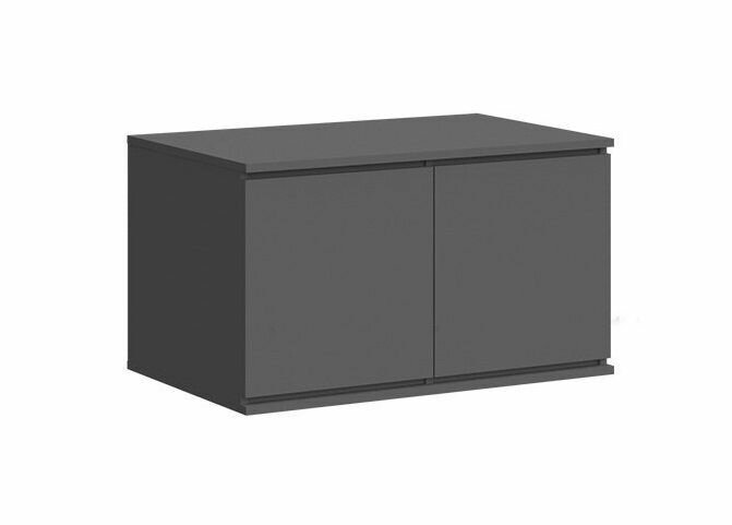 Антресоль к Шкафу распашной 2-х створчатый Челси 90см Графит