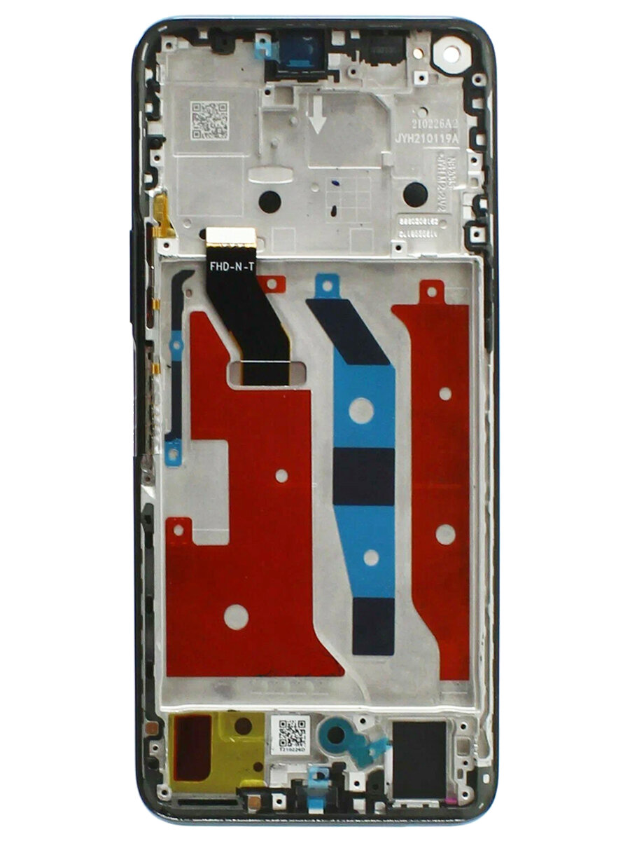 Дисплей для Huawei Honor 50 lite модуль с рамкой и тачскрином (черный) OEM